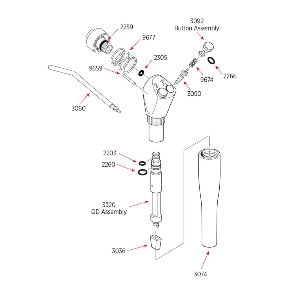 Syringe Handle - Available from Bowen Products